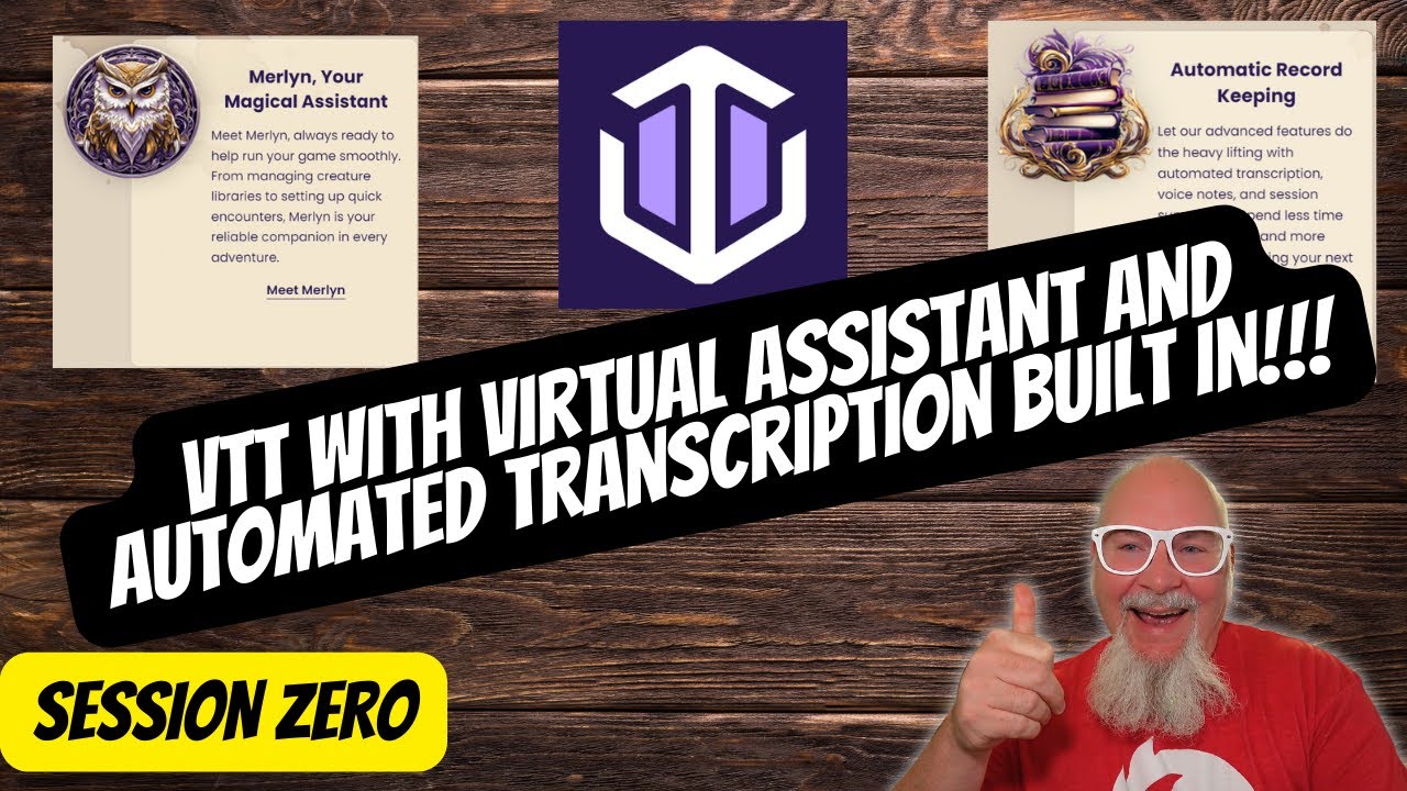Unlock Next-Level #TTRPG Fun: Meet the Game-Changing #VTT! Automatic transcription! S2 EP22 ...
