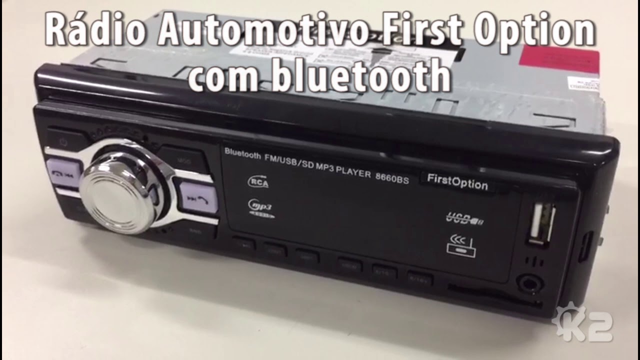 video radio first option com Bluetooth - YouTube
