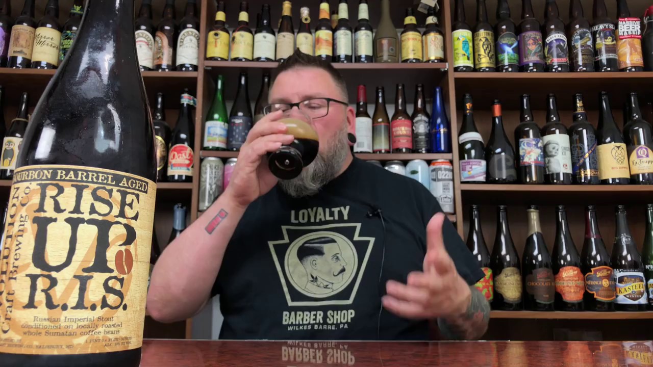Massive Beer Review 1635 Evolution Brewing Bourbon Barrel Aged Rise Up ...