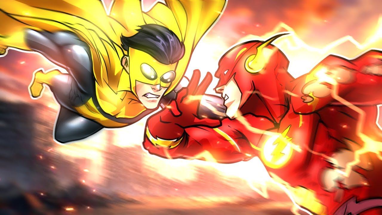 Could The Flash Stop The Invincible War - YouTube