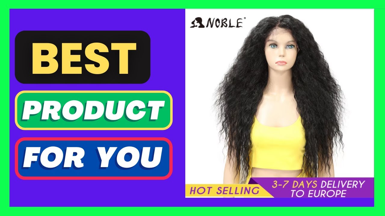Noble cosplay 13x4 Lace Front Wig ombre blonde Wig - YouTube