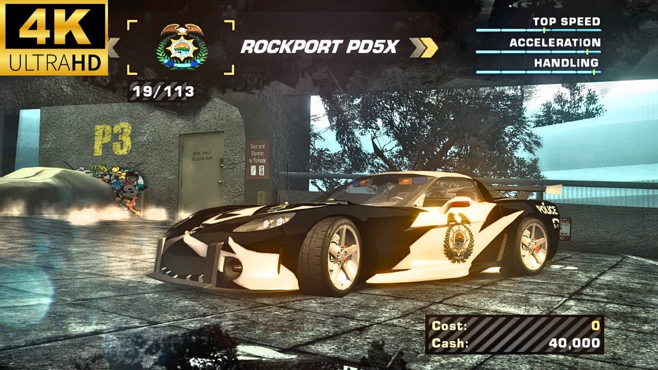 NFS Most Wanted Remastered - Buying The Fastest Cops Car (ROCKPORT PD5X ...
