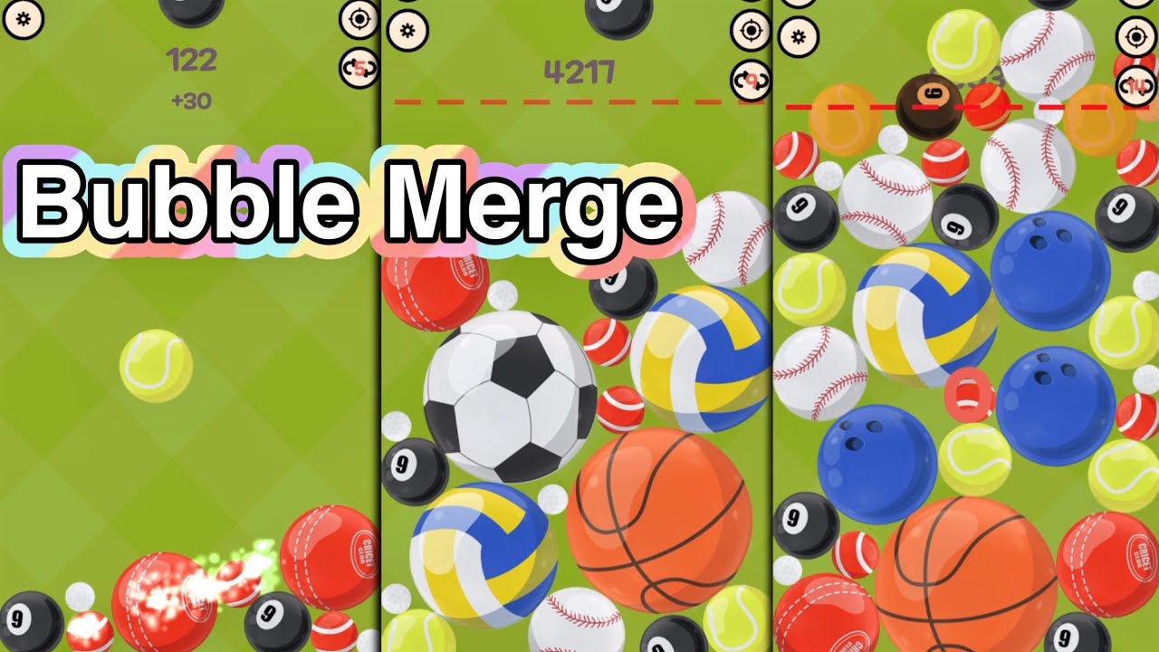 Bubble Merge Gameplay Walkthrough iOS android - YouTube