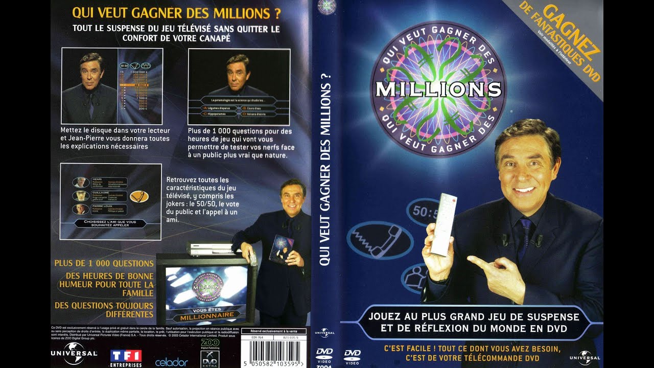 Qui Veut Gagner Des Millions? DVD 1er Edition - Overture - YouTube