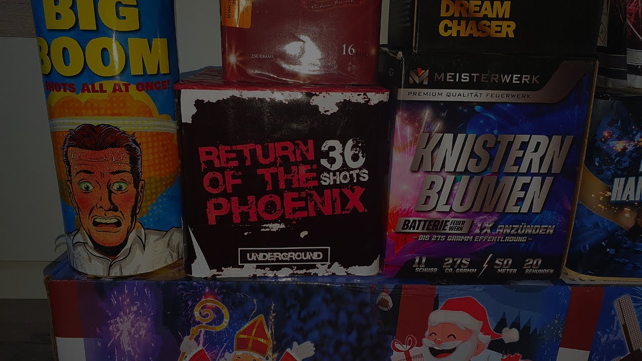 RETURN OF THE PHOENIX | 36 SHOTS | STRAATFILMPJE | VUURWERK [4K] - YouTube