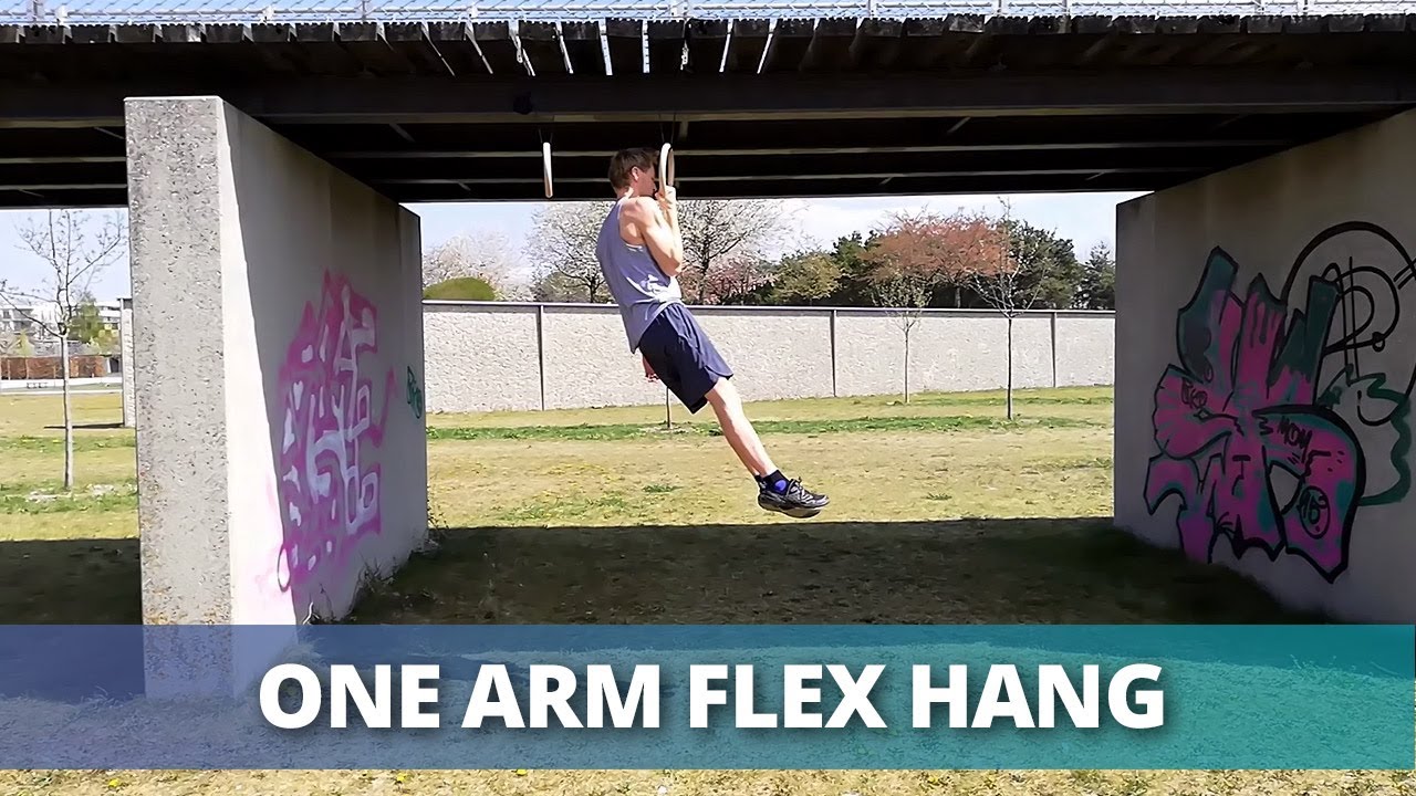 One Arm Flex Hang / One Arm Lock Off (Advanced Bodyweight Exercise ...