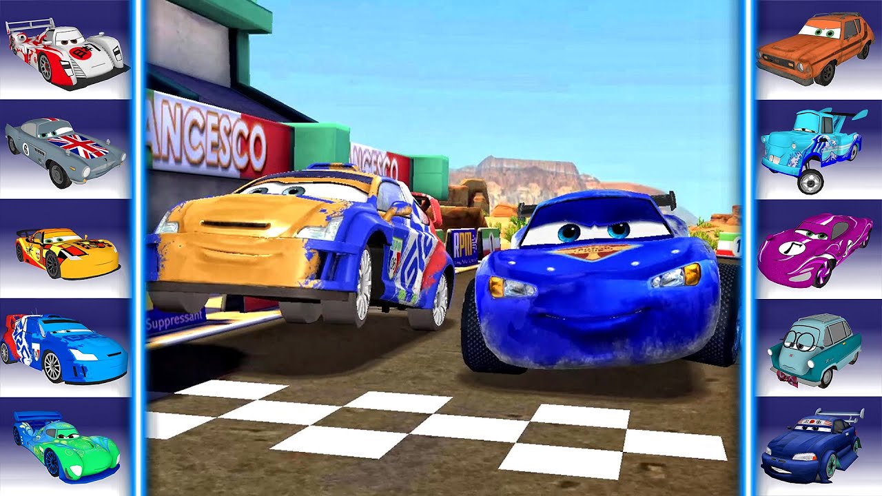 Cars 2 Fast: Blue Ice Racer Mcqueen (Race) New Walkthrough - YouTube