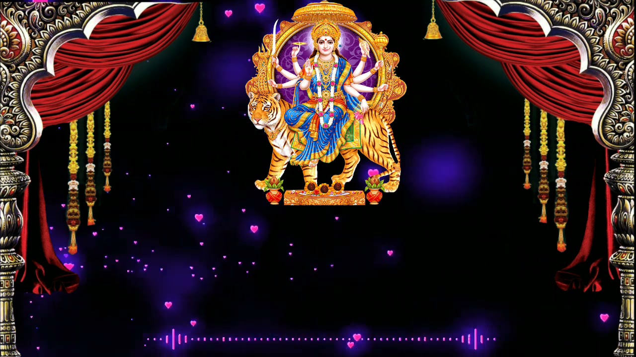 Navratri video background //mata Rani background // - YouTube