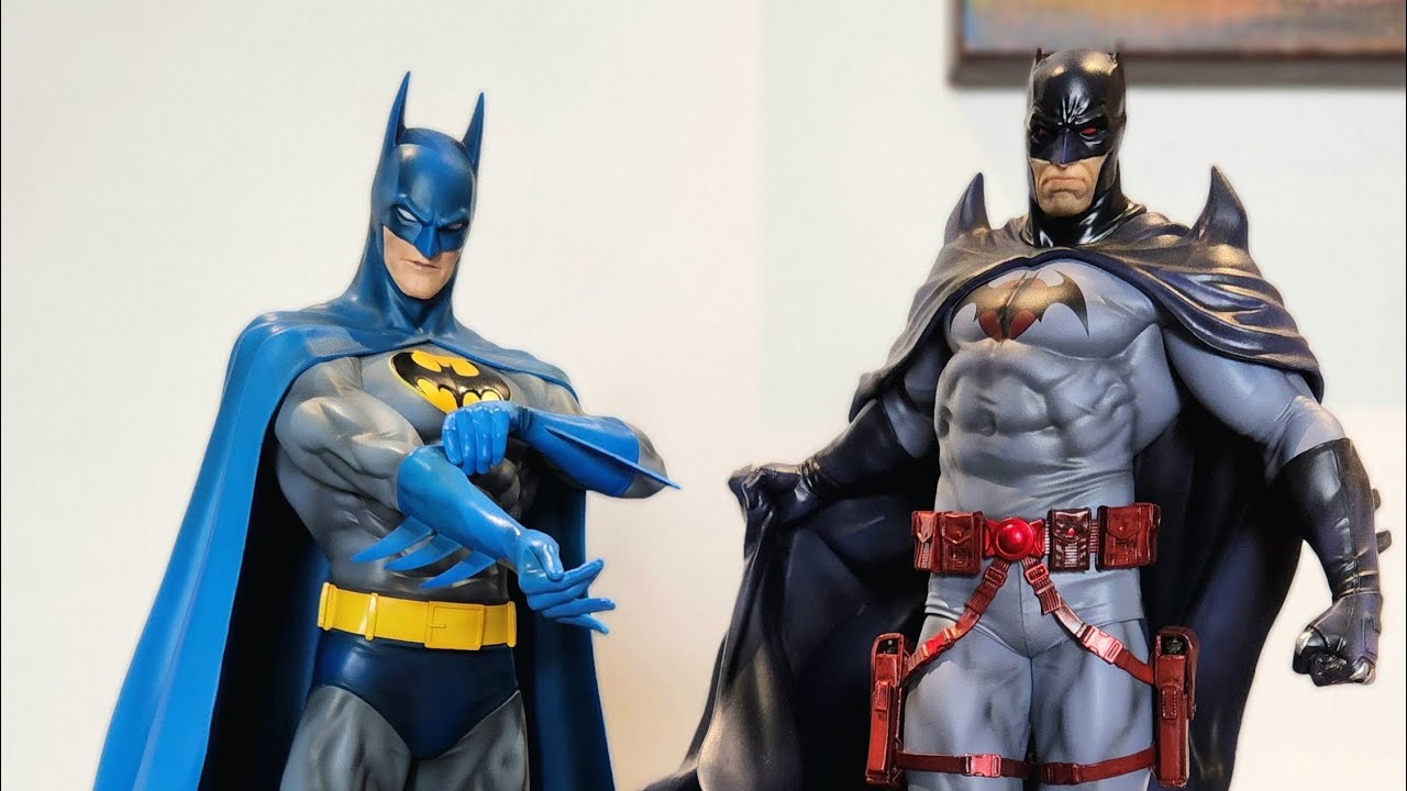Kotobukiya Flashpoint Batman vs Batman Bronze Age - YouTube
