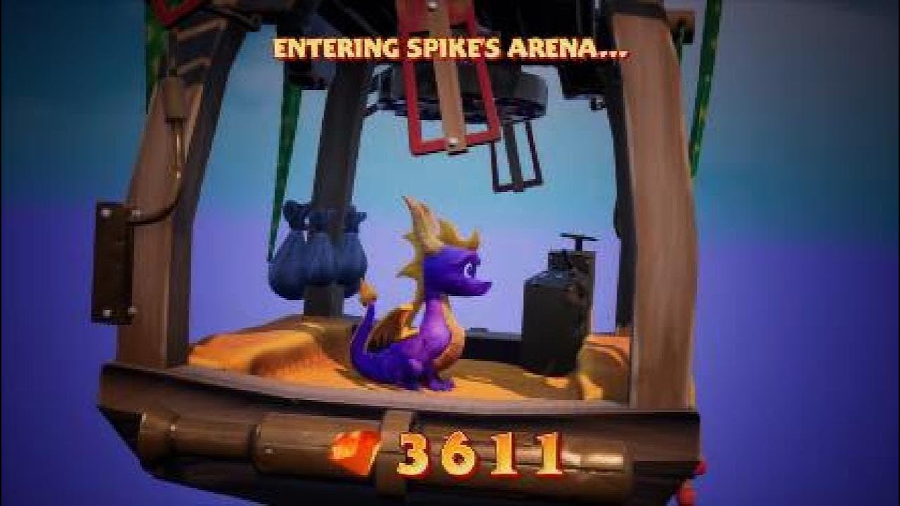Spyro Year Of The Dragon - Spike's Arena - YouTube