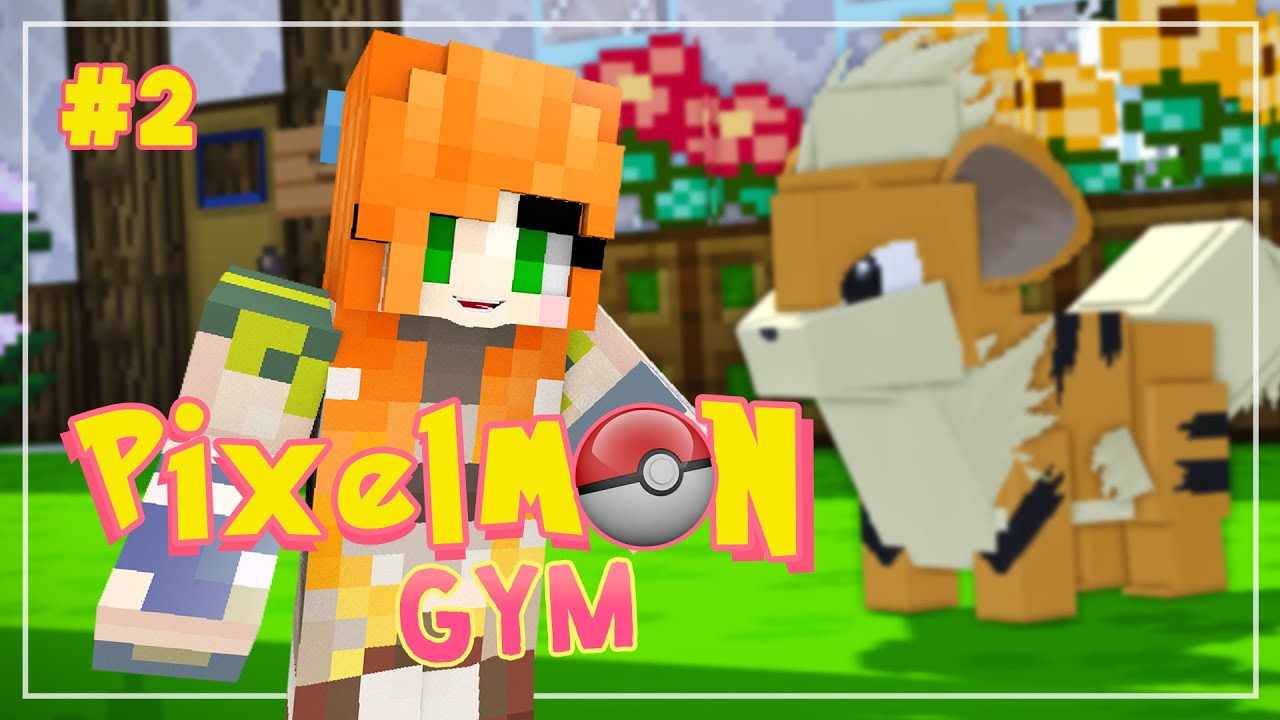 "CUTE LITTLE GROWLITHE" | Minecraft Pixelmon Gym - Ep.02 | Marielitai ...