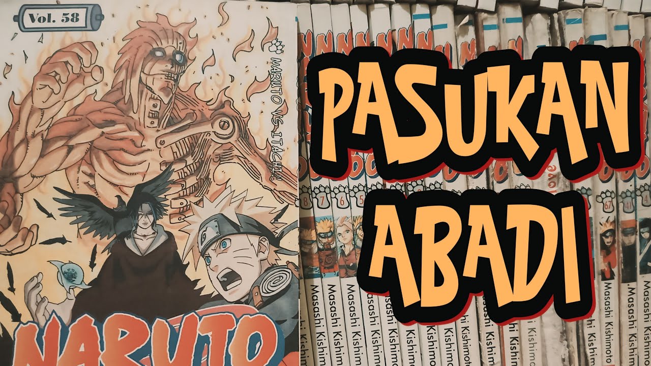 REVIEW KOMIK NARUTO VOL 58 - ITACHI'S QUESTION - YouTube