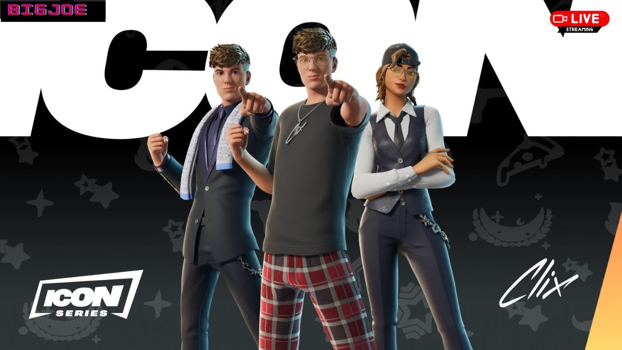 🔴NEW FORTNITE CLIX ICON UPDATE TOMMOROW TOURNAMEN (LIVE) | Use Code ...