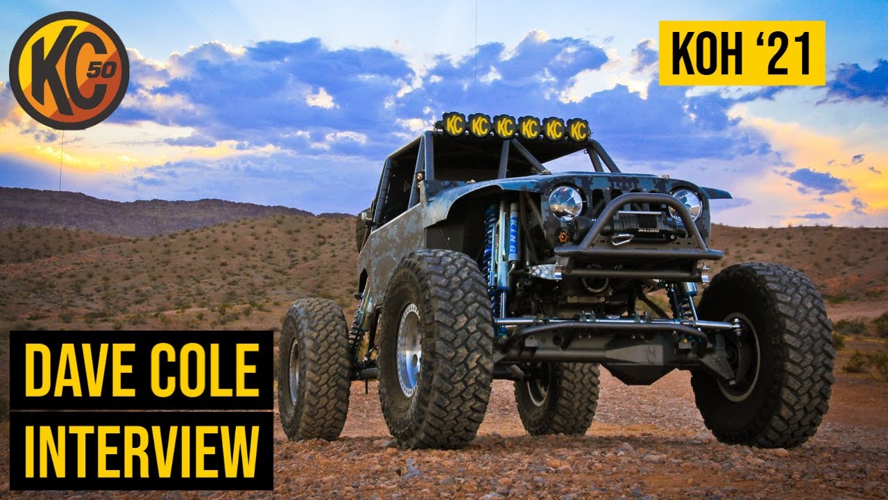 KC HiLiTES® Ultra4 Racing Support: Insights from Dave Cole at King of ...