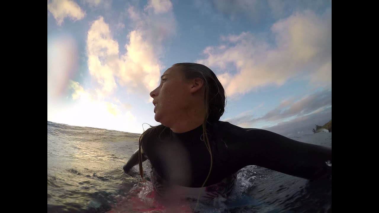 GoPro Hero4 Surfing Maui, Hawaii - Shannon Marie Quirk - YouTube