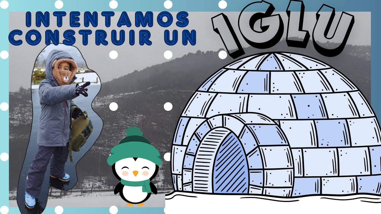 🐧 ️Fuimos a la NIEVE, intentamos construir un IGLU!!!☃️🌨 - YouTube