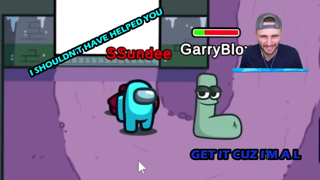 Ssundee regrets saving Garry because of his joke - YouTube