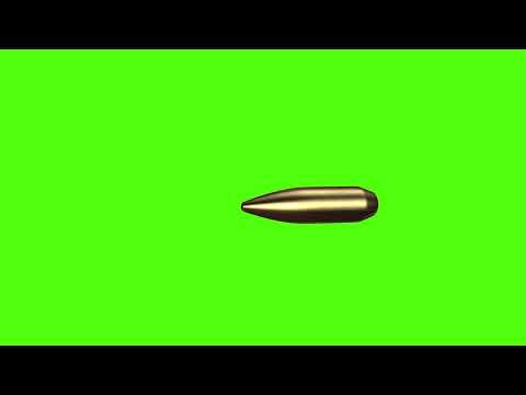 4K Bullet Gun Fire Free Green Screen Stock Video Footage - YouTube