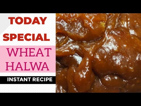 Wheat halwa recipe / How to make wheat halwa at home / Tirunelveli ...