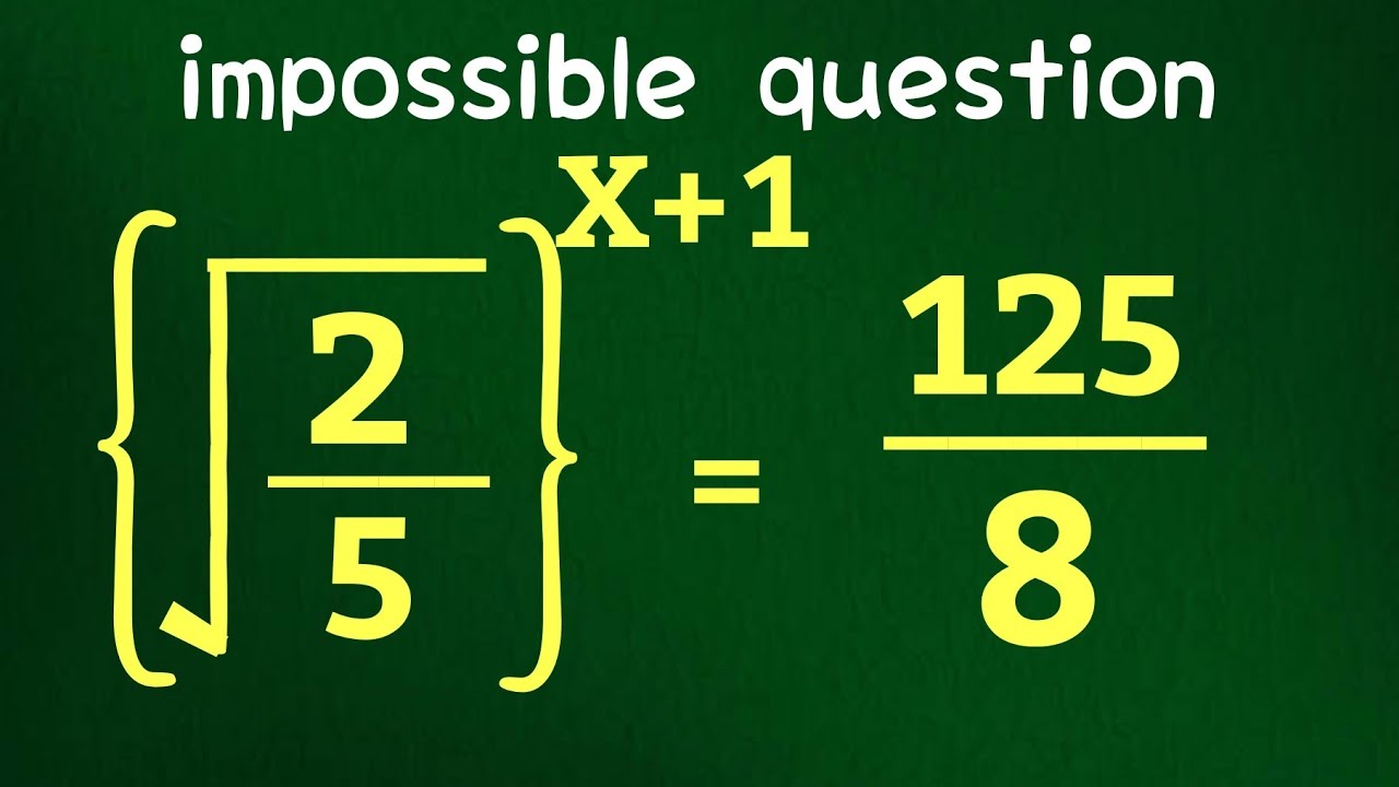 Can you solve the impossible question | Square Root | maths Olympiad #maths #algebra - YouTube