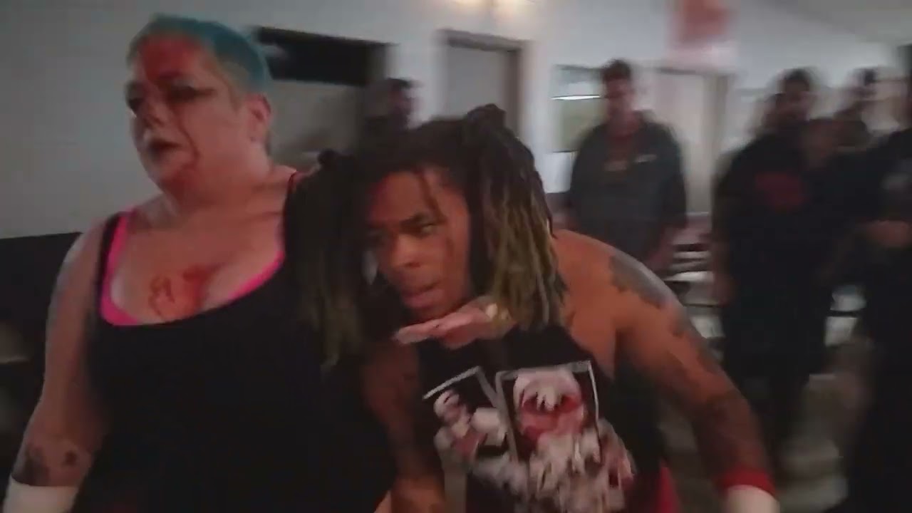 Horrorslam Sunday Bloody Sunday: Mickie Knuckles vs Malcolm Monroe III ...