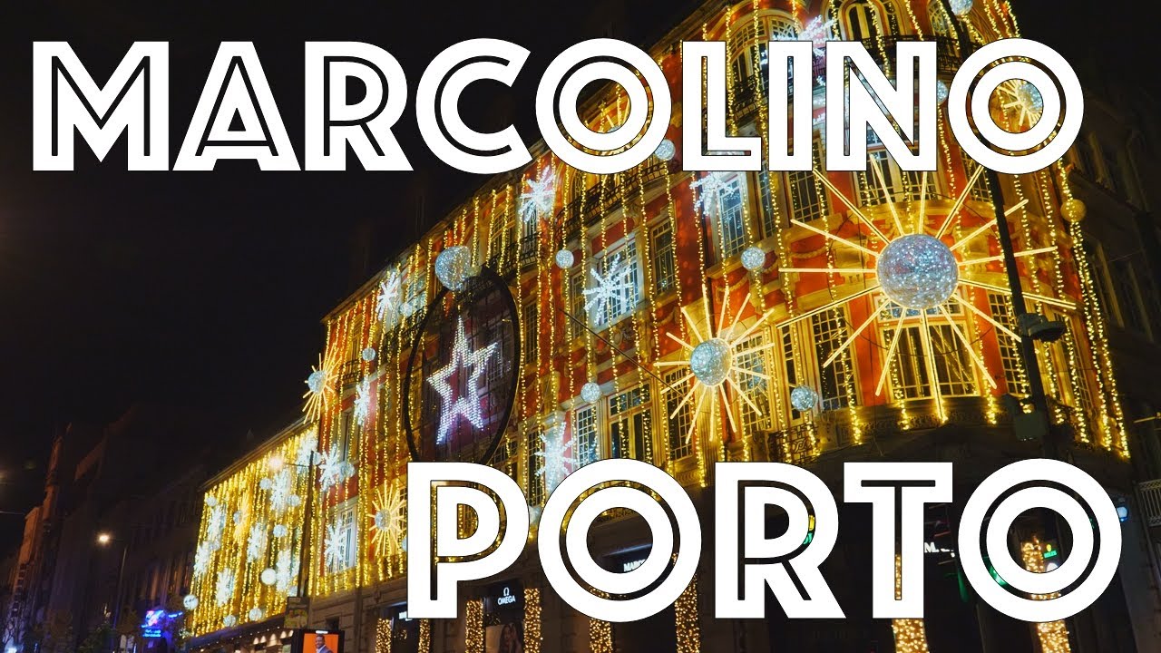 Marcolino ilumina o Natal no Porto | Espetáculo de Luz e Música na Rua ...
