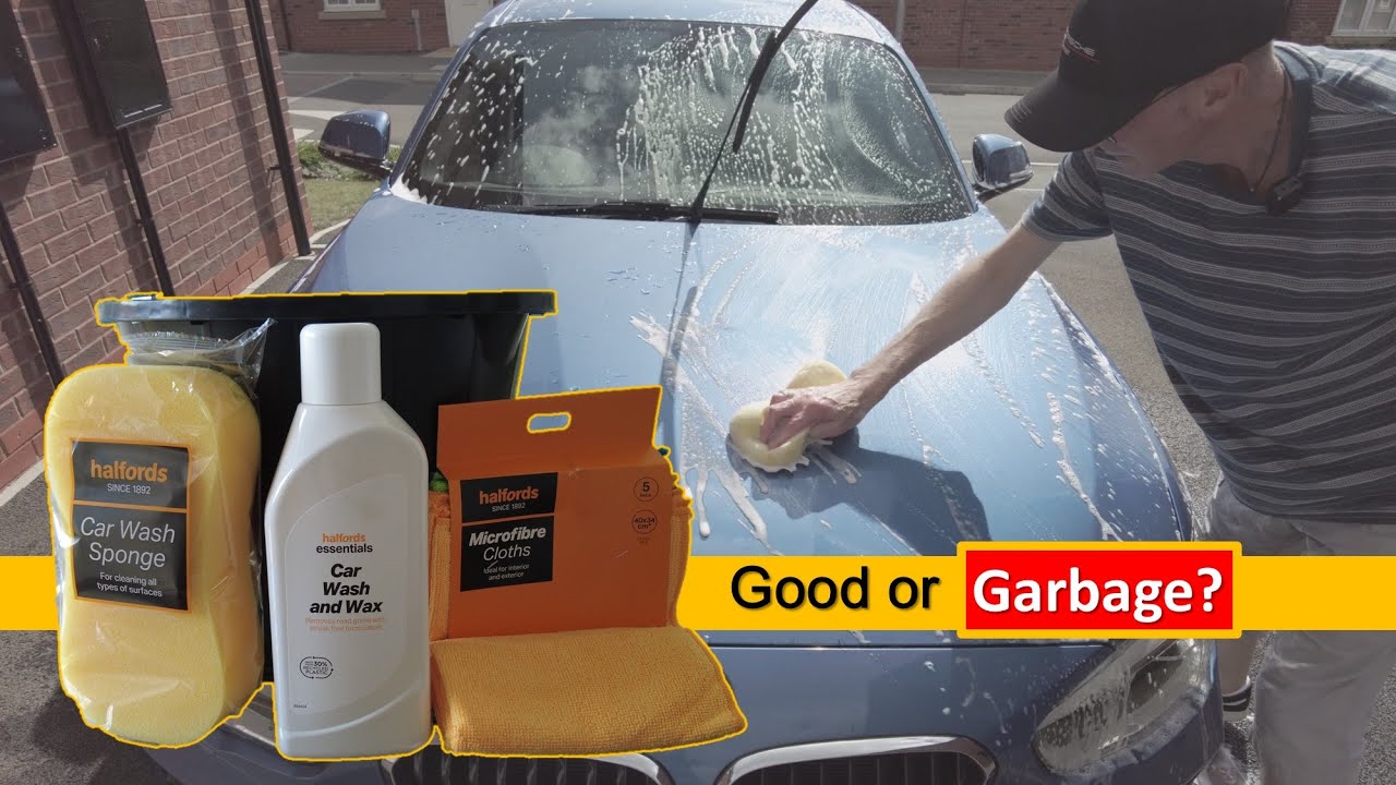 Reviewing Halfords Wash and Wax. - YouTube