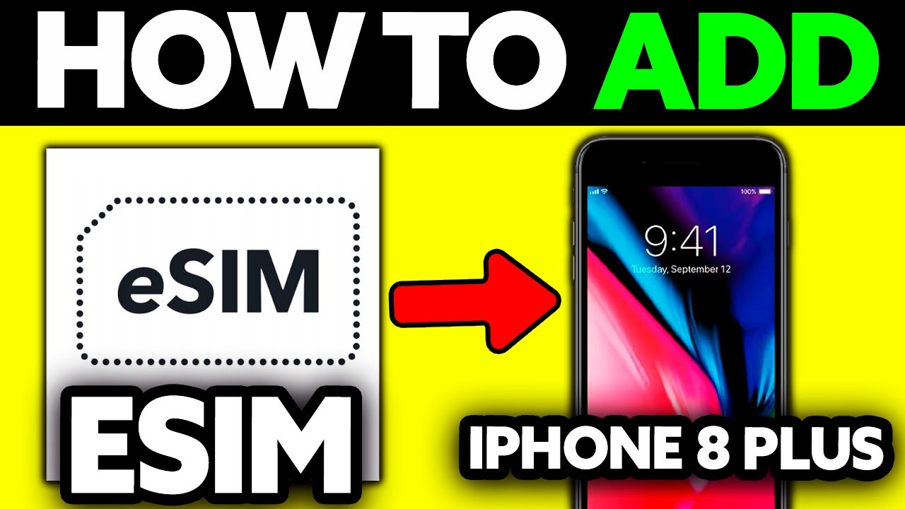 How To Add ESIM in iPhone 8 Plus? (2025) - YouTube