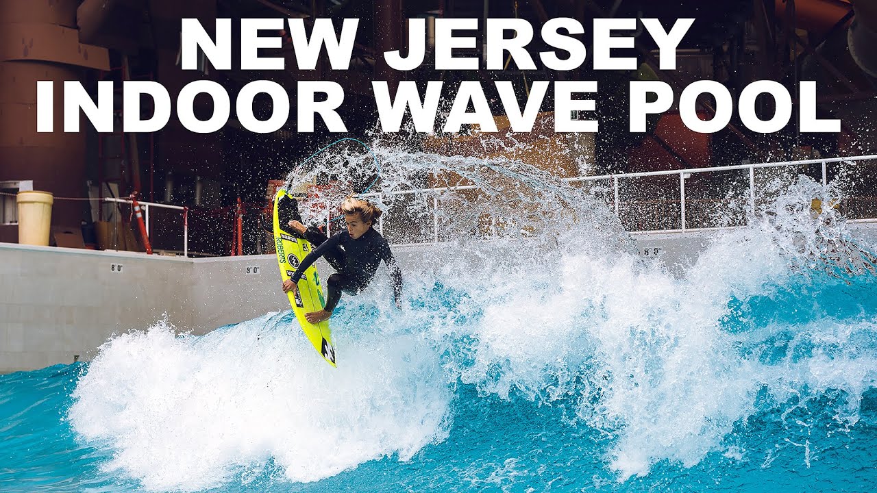 Cruz Dinofa Surfs the New Jersey Indoor Wave Pool - YouTube