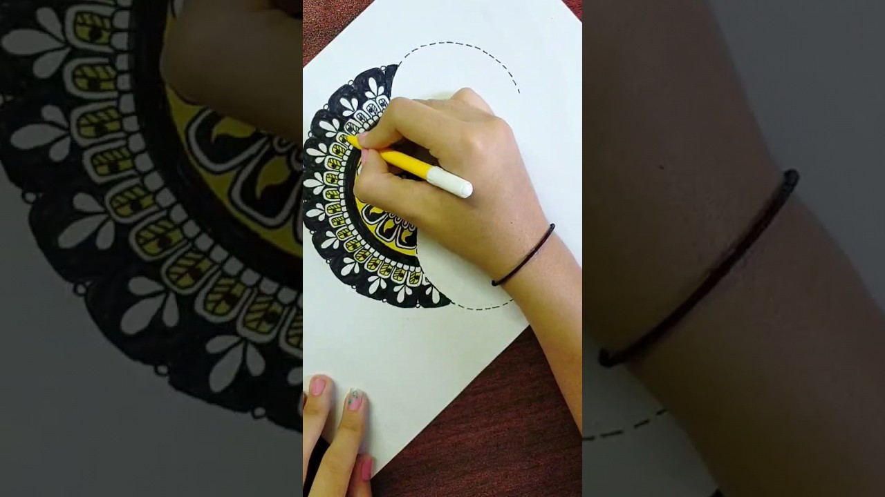 New 🐝 🍯 Mandala #shorts #viral #trending #money - YouTube