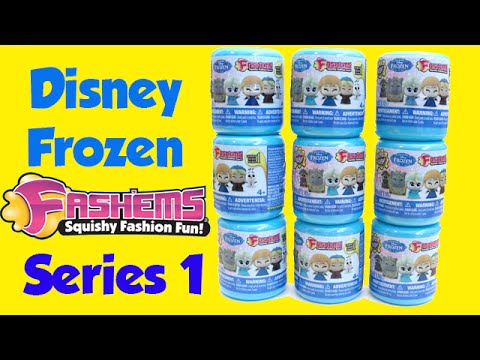 Frozen Fashems Disney 2015 Elsa Anna Olaf Huevos Sorpresa de Plastilina ...
