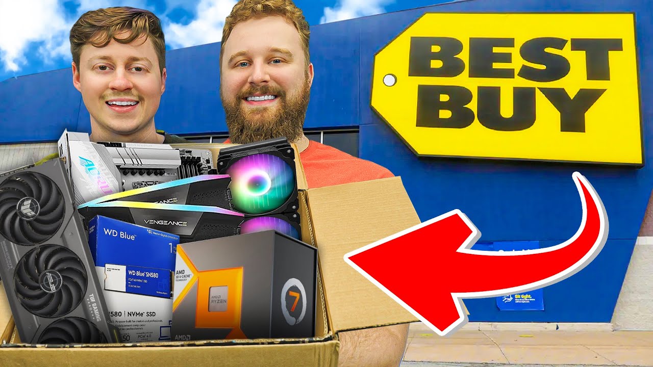 Building a Gaming PC at Best Buy Challenge! - YouTube