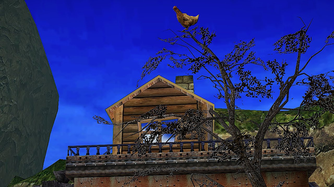 Screaming Chicken On Tree - YouTube