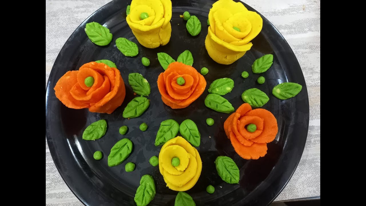 Rose Burfi | Beautiful Rose Petals shaped Burfi | 3 ingredients Recipe ...