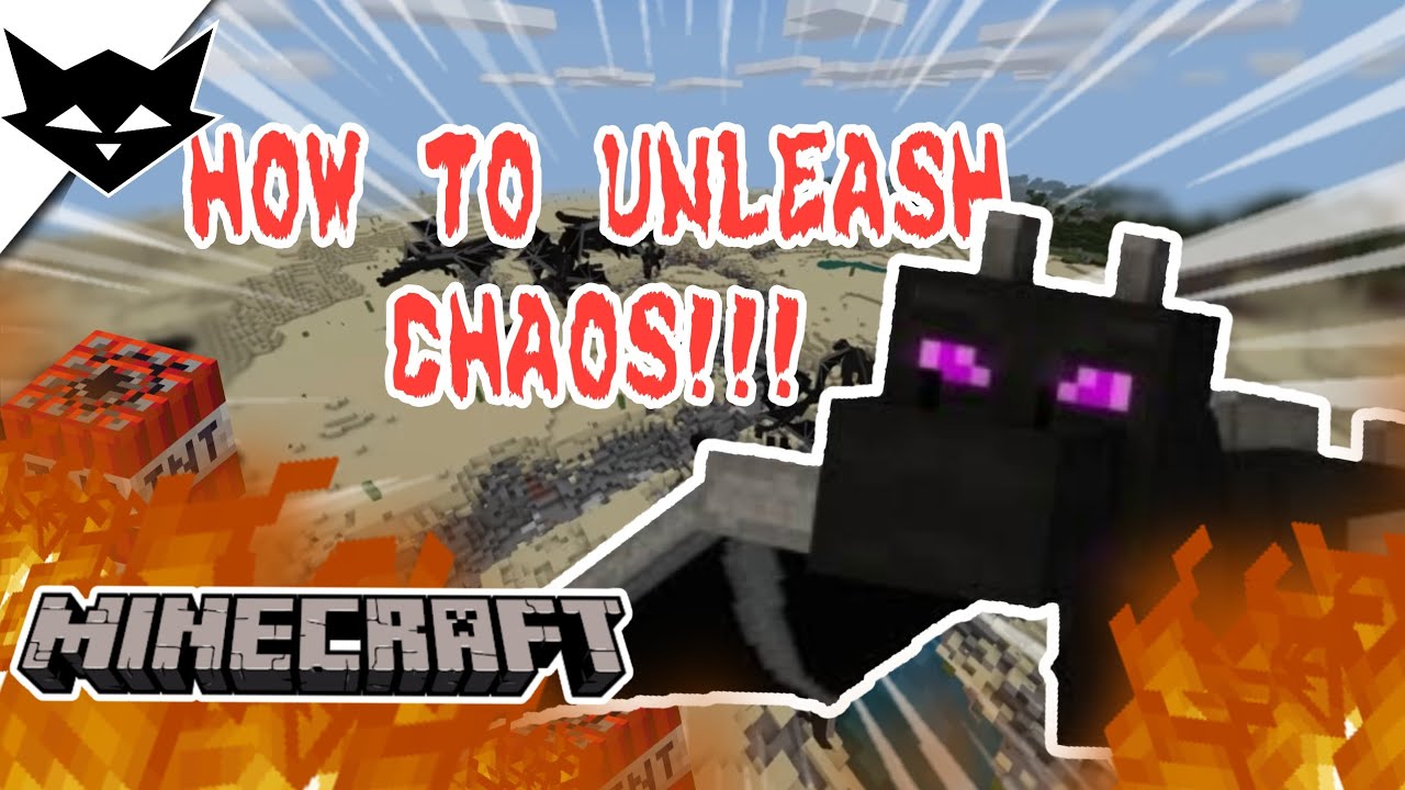 HOW TO UNLEASH CHAOS IN YOUR WORLD! | Minecraft: Bedrock 💜 - YouTube