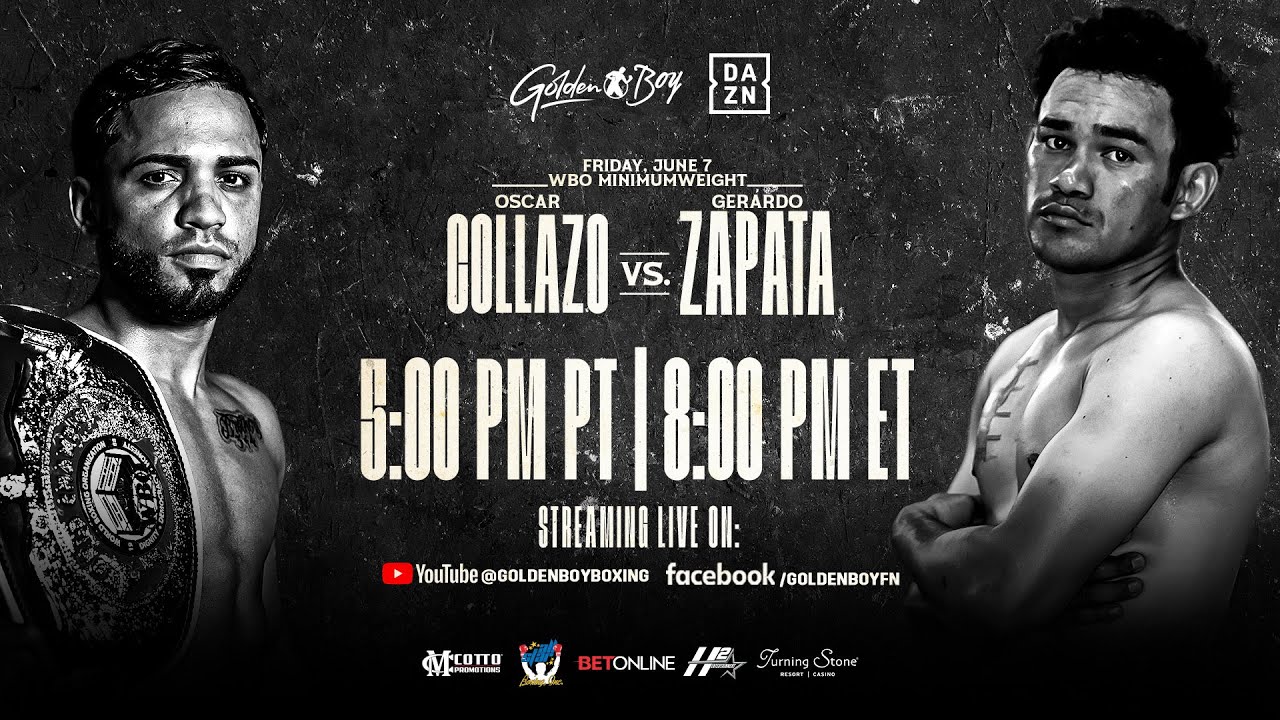 GOLDEN BOY FIGHT NIGHT: OSCAR COLLAZO VS. GERARDO ZAPATA - YouTube