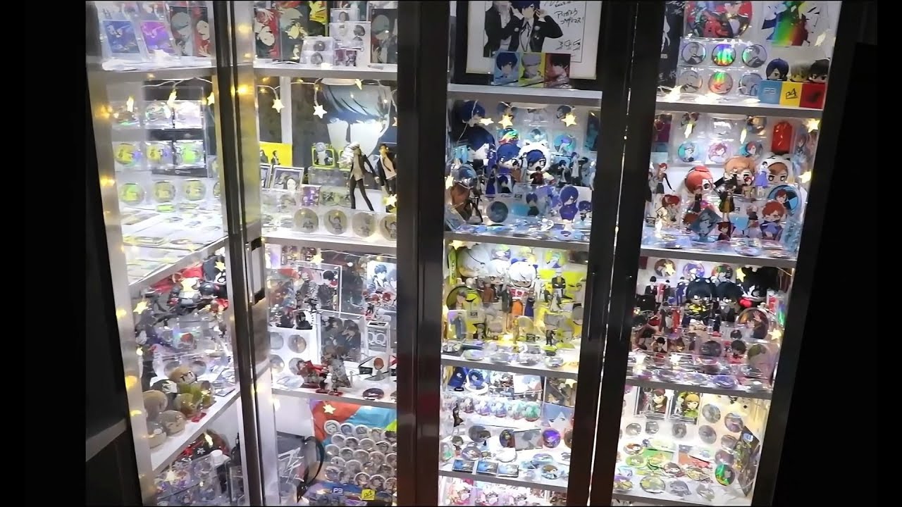 My Persona Merch Shelf Showcase - YouTube