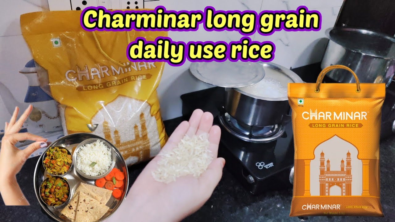 Best rice for daily use. Charminar long grain steam rice review. Daily ...