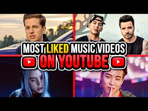 The 100 MOST LIKED Music Videos on YOUTUBE HISTORY