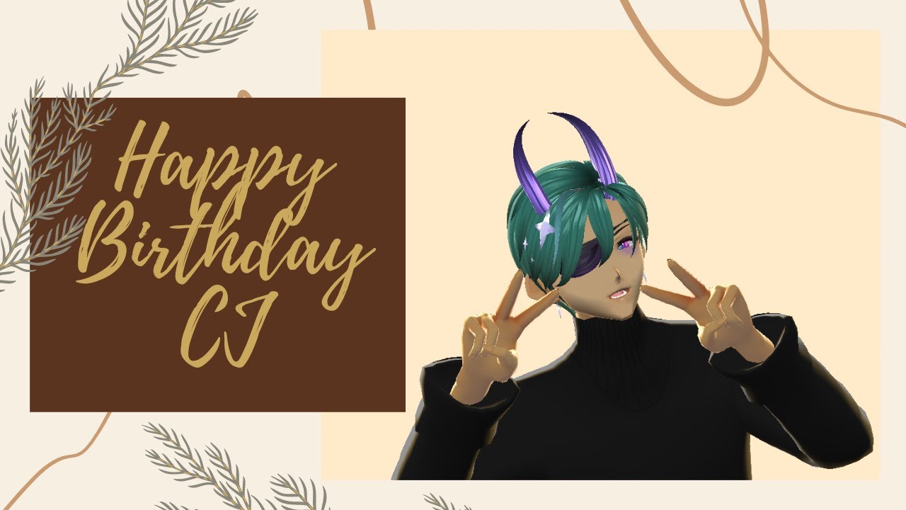 Happy Birthday CJ || Light Switch Edit || Gift for @CinnamonVA - YouTube