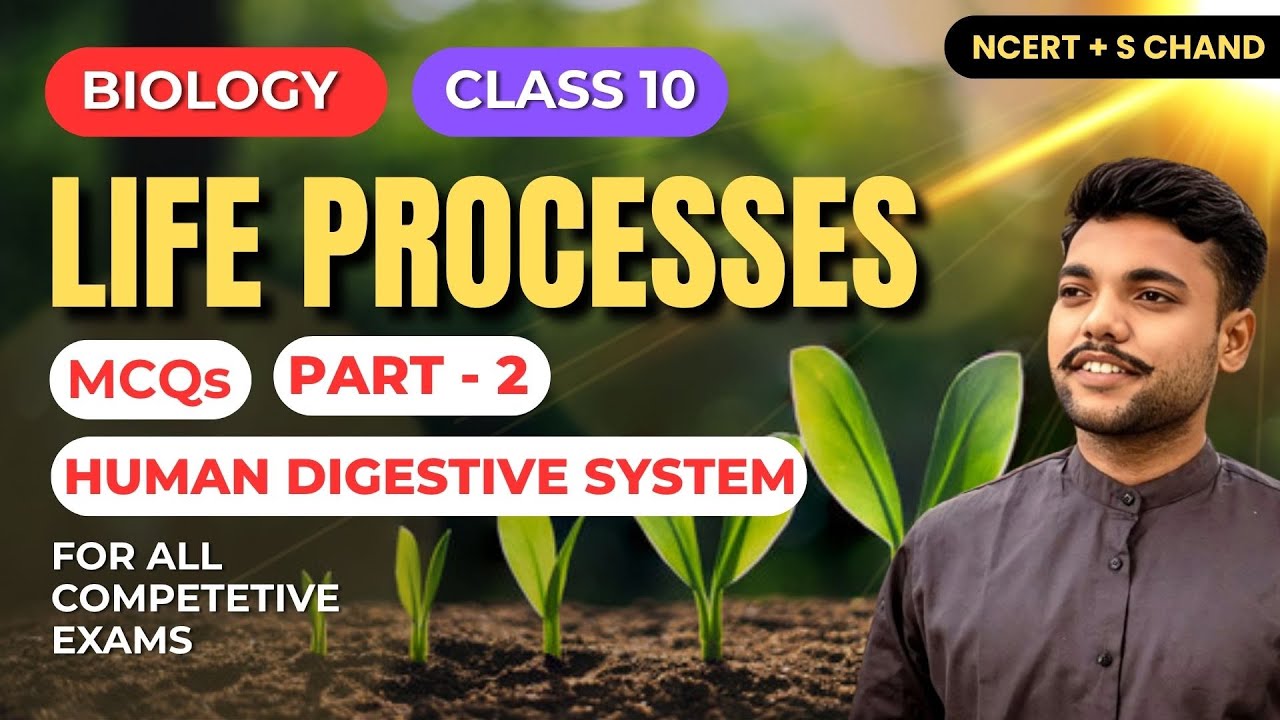 Life Processes MCQ - 2 I Human Digestive System I Class 10 I CBSE I By ...
