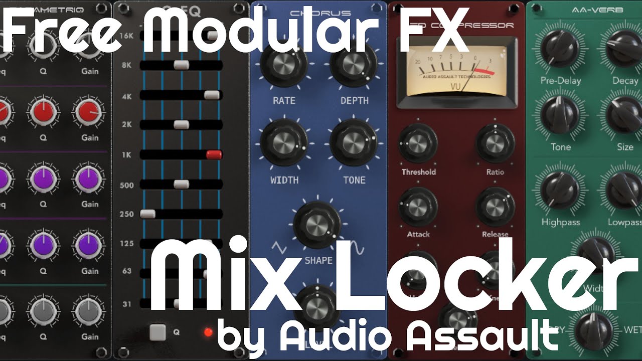 Free Modular FX - Mix Locker by Audio Assault (No Talking) - YouTube