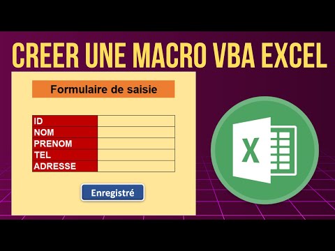 comment enregistrer une macro dans excel