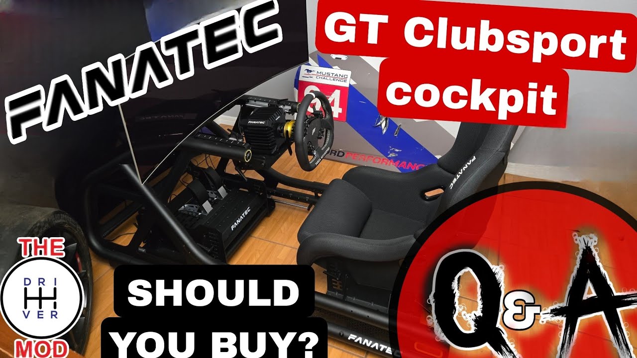 Fanatec GT Clubsport Cockpit Review: The ULTIMATE Sim Racing Rig for ...