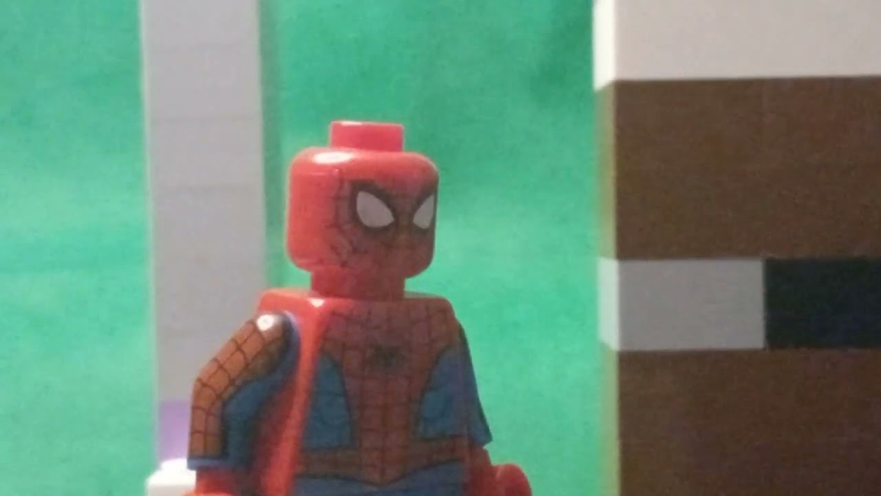 Lego Spider-Man mask test unedited - YouTube