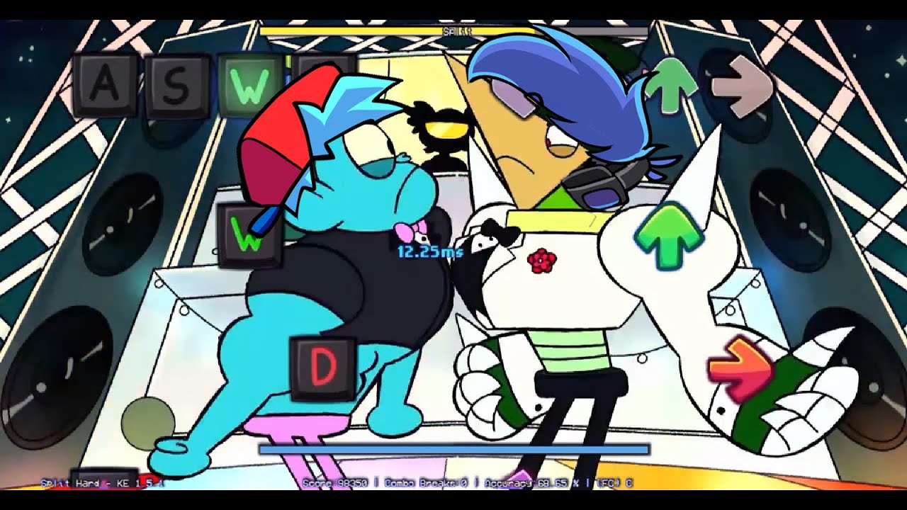 Split Fnf Be Like In Ok Ko Youtube