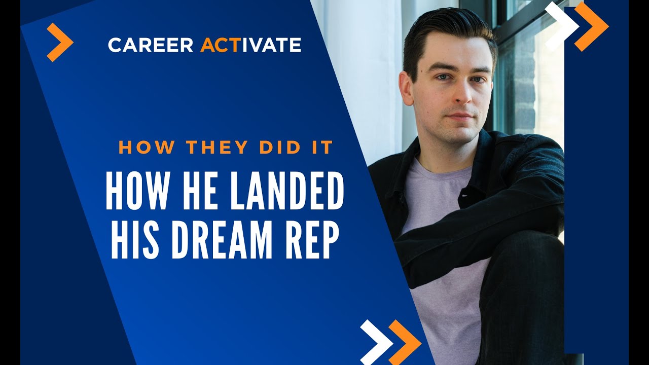 How He Landed His Dream Rep: “How They Did It” with Kenon Veno - YouTube