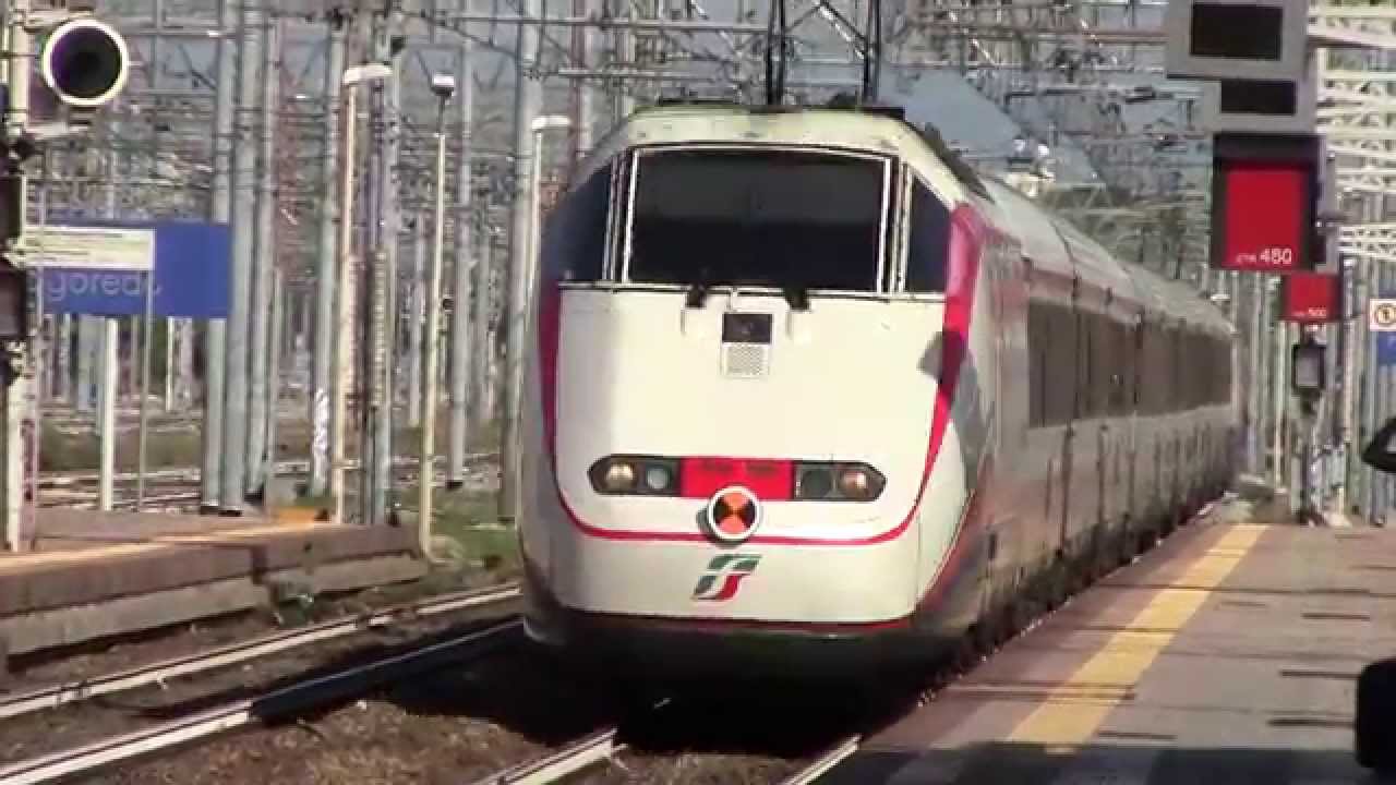 FRECCIABIANCA CON ETR 414 IN TRANSITO A M-ROGOREDO! - YouTube