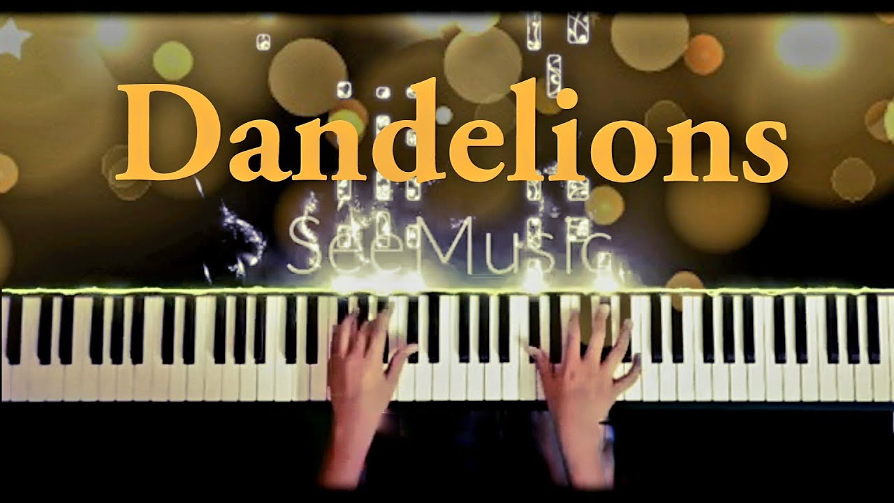Dandelions-Ruth B. Piano Cover | Piano cover by 13 year old | Musical ...