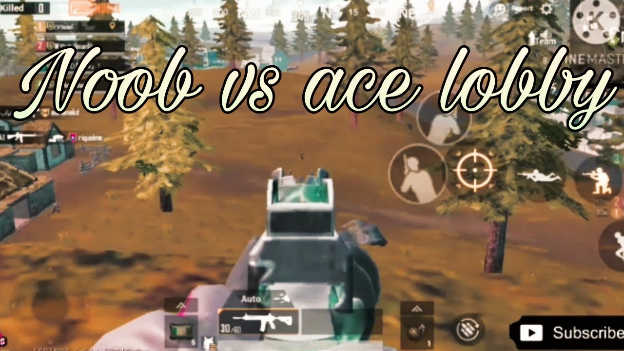 Noob pushing rank | ace lobby - YouTube